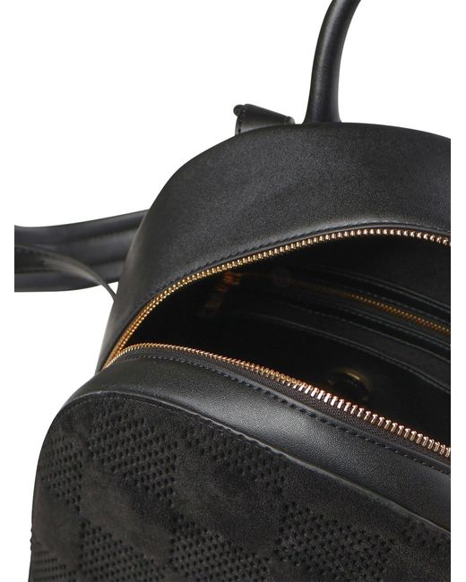 Love Moschino Lettering Logo Backpack in Blue | Lyst UK