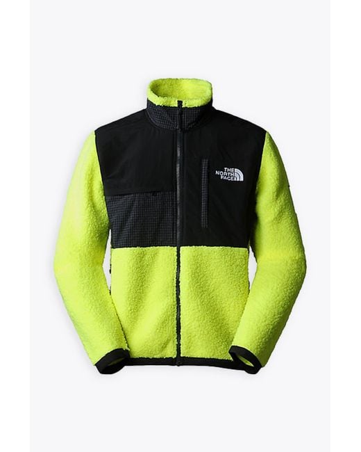 The North Face Seasonal Denali Jacket Neon Yellow Fleece Jacket ...