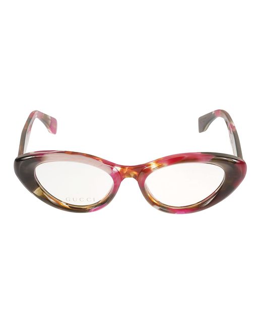Gucci Oval Logo Lens Frame | Lyst UK