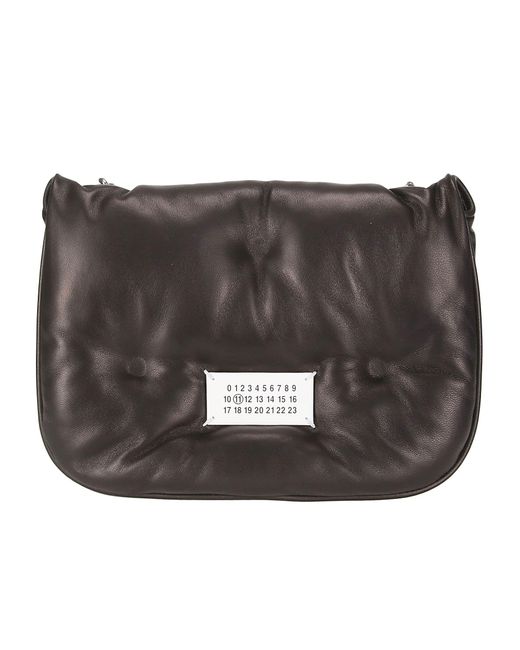 Maison Margiela Glam Slam Flap Small in Black | Lyst UK