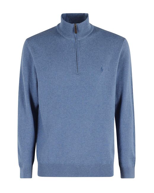 Polo Ralph Lauren High Collar Tide Pool Sweater in Blue for Men | Lyst UK