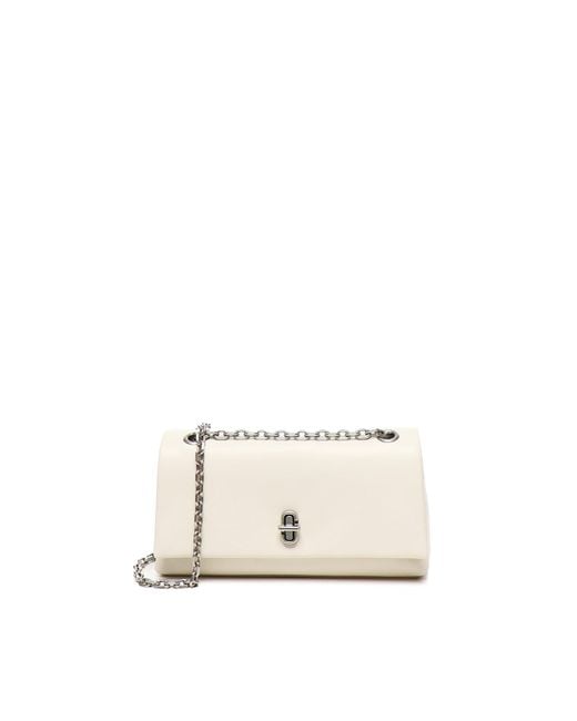 Marc Jacobs Mini Bag Dual Chain in Natural | Lyst