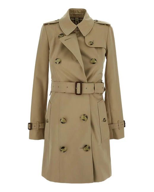 Burberry Classic Trench in Natural | Lyst UK