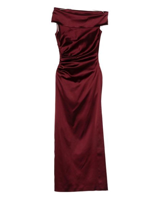 Max Mara Max Mara Matte Dress in Red | Lyst UK