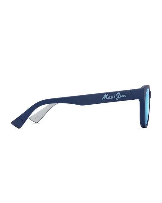 Maui Jim Maoli Acetato Sunglasses in Blue for Men | Lyst UK