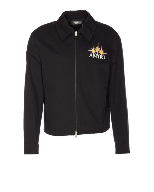 Amiri Cotton Jackets in Black for Men | Lyst