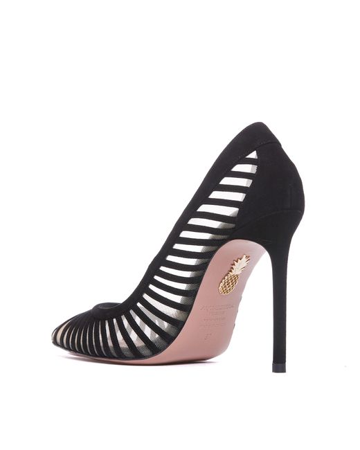 Aquazzura Passion Pumps in Black | Lyst