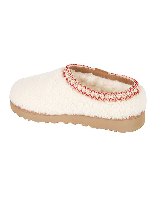 UGG Nat Tasman Curly Boots in Natural | Lyst