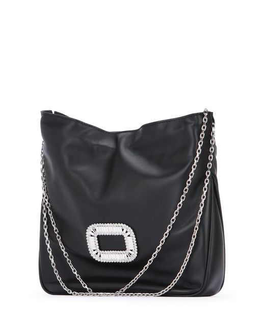 Roger Vivier Pilgrim Pocket Mini in Black | Lyst UK