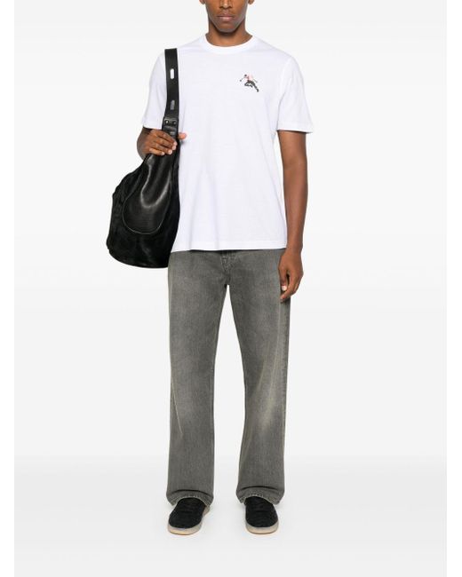 DIESEL Short-Sleeved in White for Men | Lyst