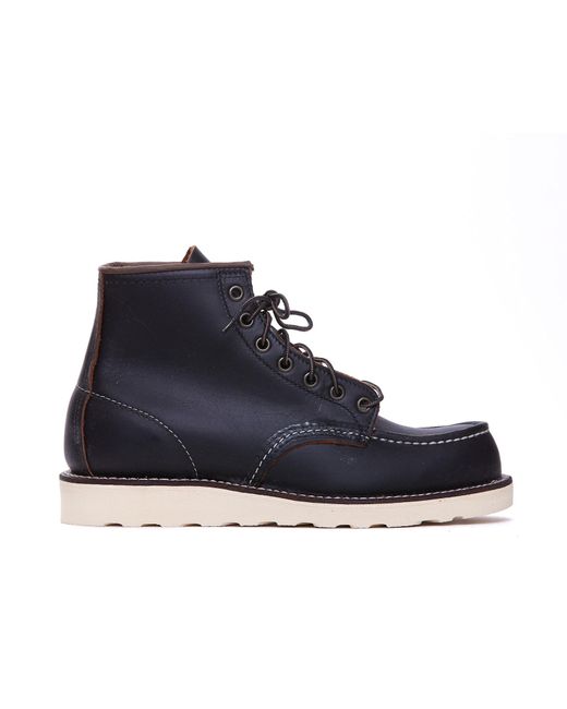 Red Wing Classic Moc Laced Shoes in Blue for Men | Lyst