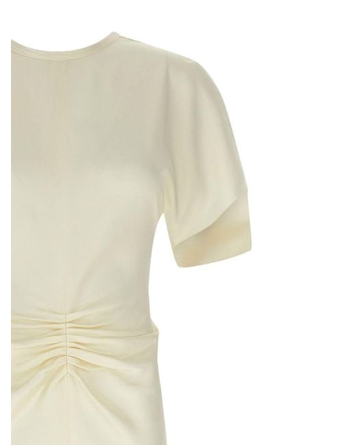 Victoria Beckham Isabella Evening Dress in White | Lyst UK