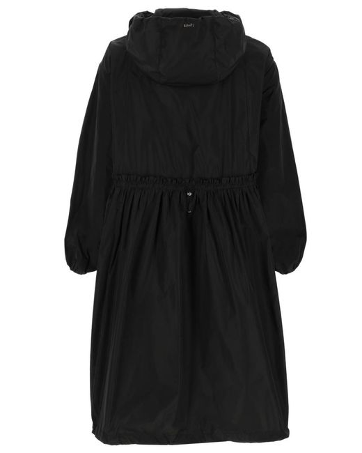 Herno New Techno Long Parka in Black | Lyst UK