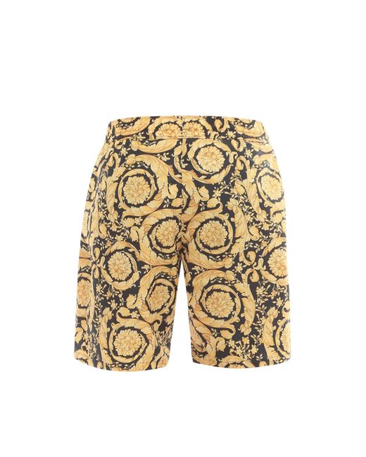 Versace Swim Trunks in White for Men | Lyst