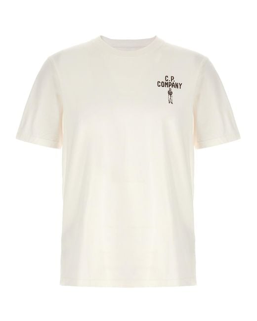 C.P. Company British Sailor T-Shirt in White for Men | Lyst