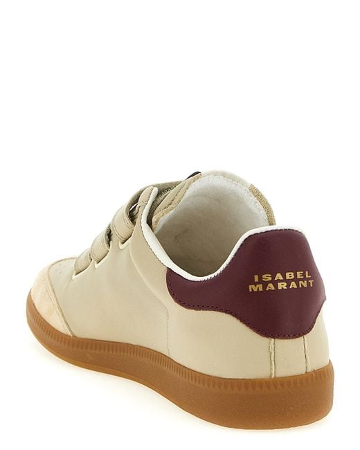 Isabel Marant Leather Sneakers | Lyst UK