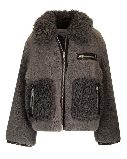 Stand Studio Joann Jacket in Black | Lyst