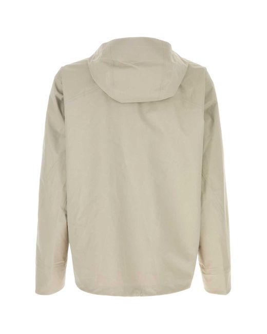 Arc'teryx Sand Nylon Arris Jacket in White for Men | Lyst UK