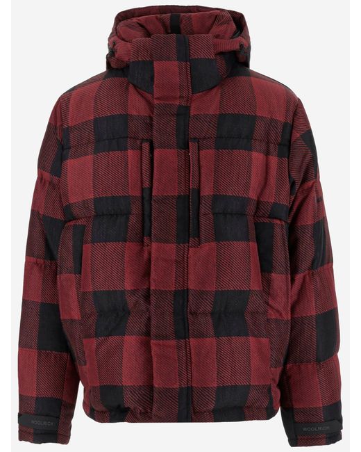 Woolrich Check Pattern Jacket By Todd Snyder in Red for Men | Lyst