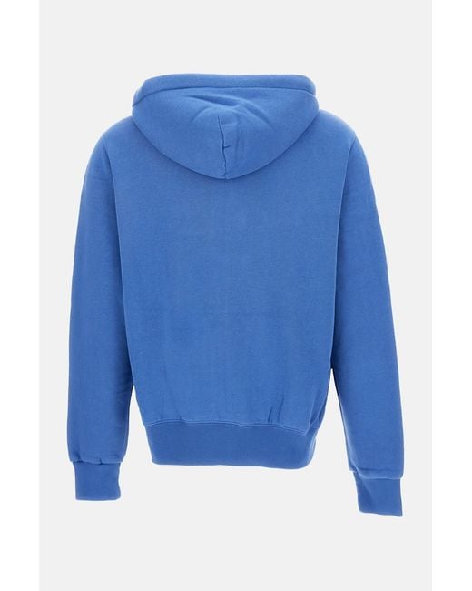 Polo Ralph Lauren Logo Hoodie in Blue | Lyst UK