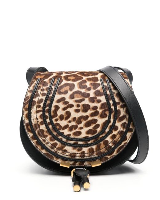 Chloé Pony Leopard Print in Black | Lyst