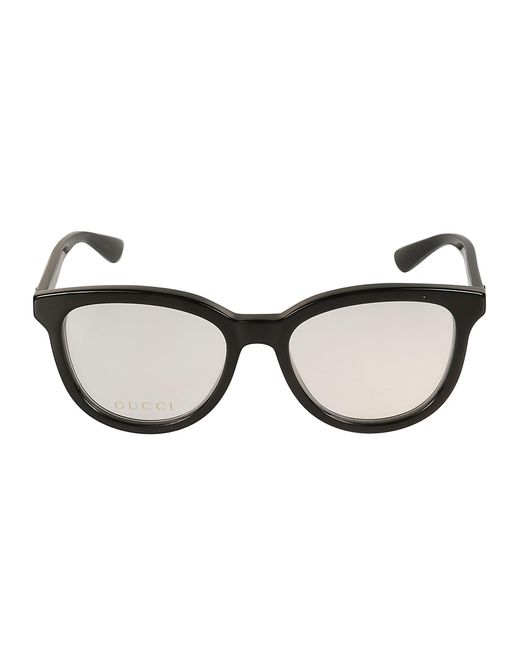 Gucci Logo Lens Wayfarer Frame in Brown | Lyst UK