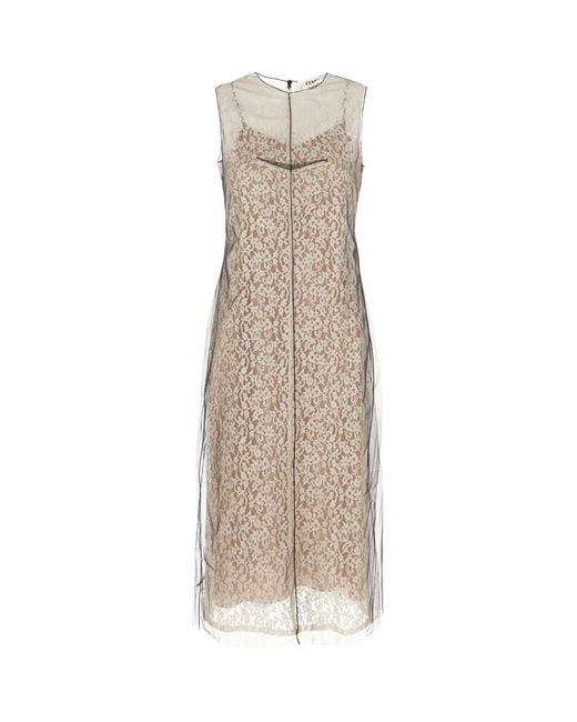 Fendi Abito in Natural | Lyst