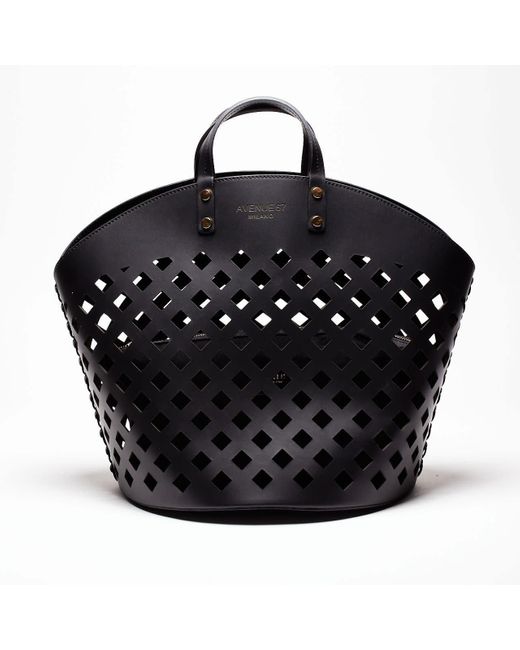 Avenue Eliza Traforata in Black | Lyst