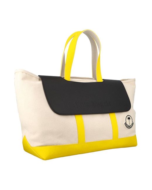 Moncler Genius Moncler X Palm Angels Logo Patch Top Handle Bag in ...
