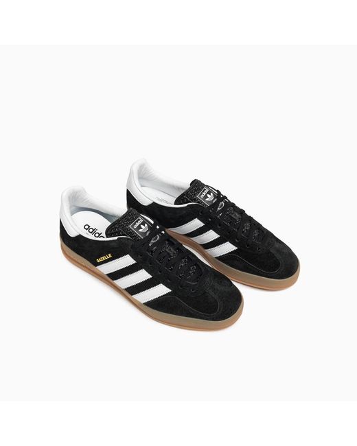 adidas Originals Gazelle Indoor Sneakers H06259 in Black for Men | Lyst