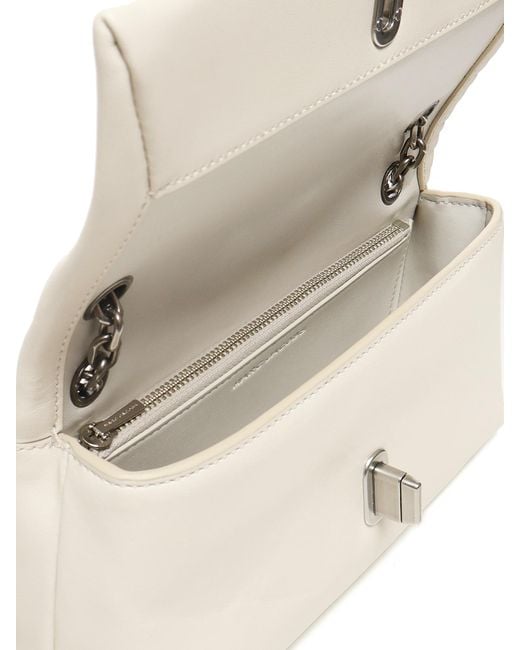 Marc Jacobs Mini Bag Dual Chain in Natural | Lyst