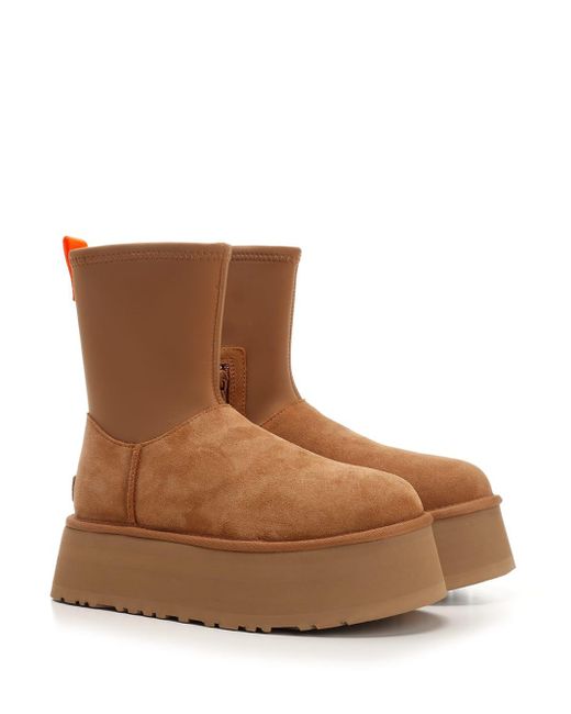 UGG Classic Dipper Boot in Brown | Lyst