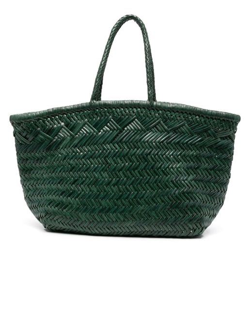 Dragon Diffusion Triple Jump Big Bamboo Forest Leather Bag in Green | Lyst