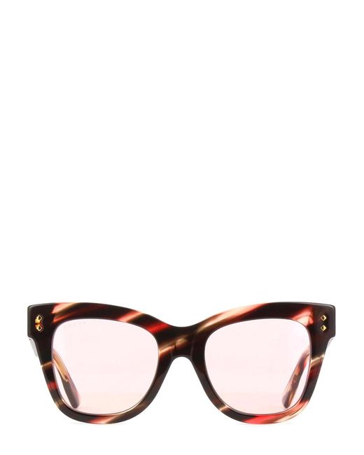 Gucci Cat-Eye Sunglasses | Lyst UK
