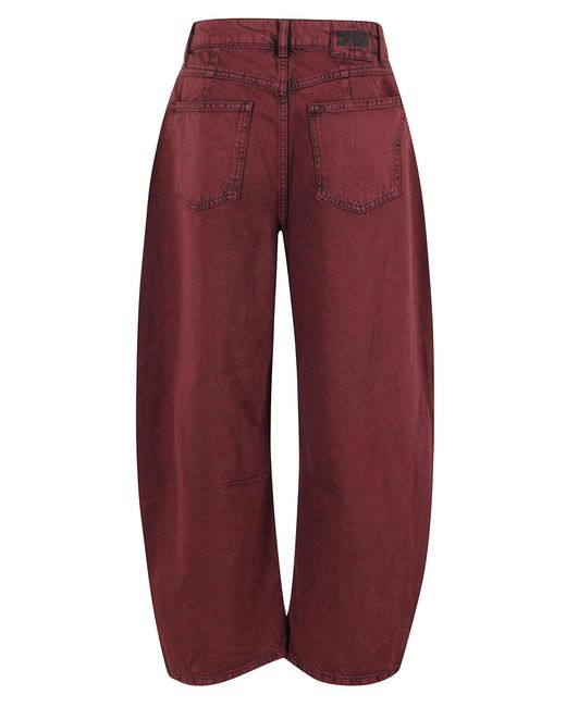 Essentiel Antwerp Impressive Overdye Jeans in Red | Lyst