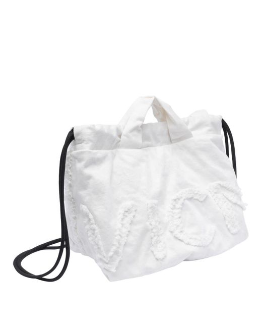 Vic Matié Logo Bag Backpack in White | Lyst