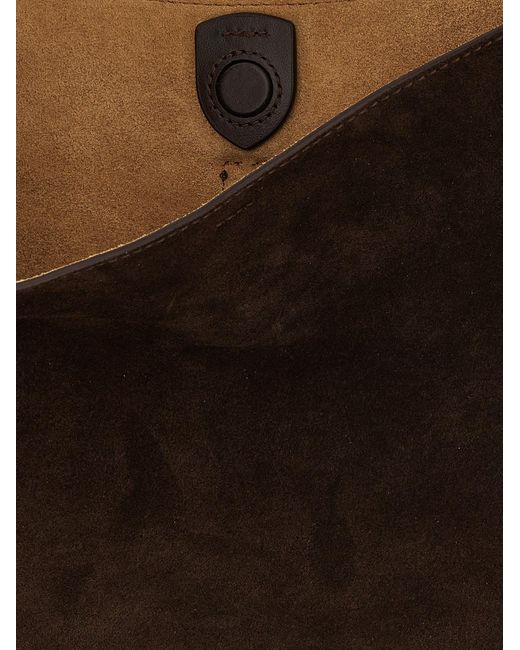 Polo Ralph Lauren 'Polo Id Large' Shoulder Bag in Black | Lyst