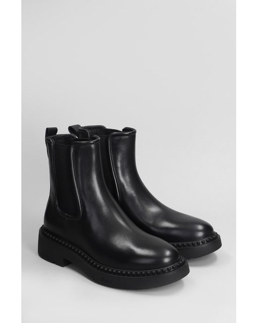 Ash Madison Combat Boots in Black | Lyst