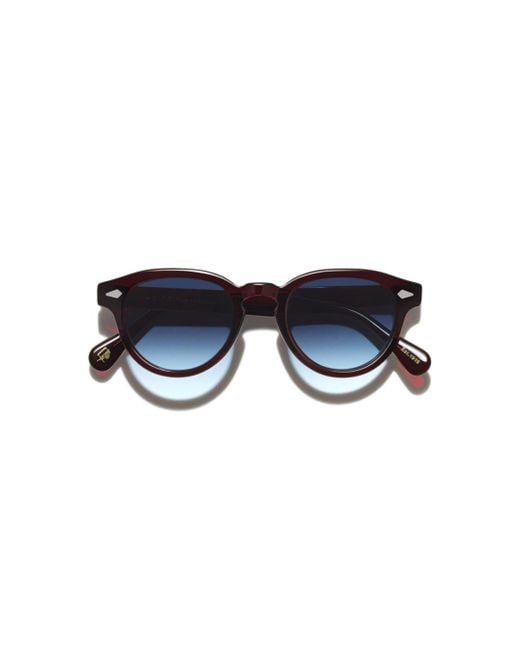 Moscot Maydela Sunburgundy Denim Bl in Blue | Lyst UK