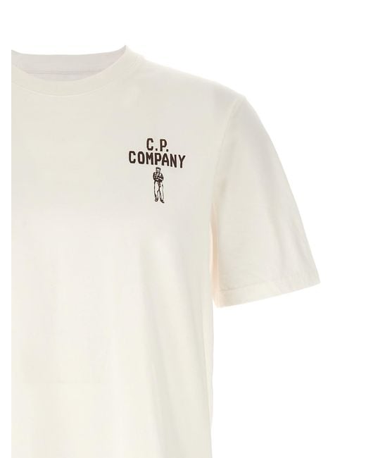 C.P. Company British Sailor T-Shirt in White for Men | Lyst
