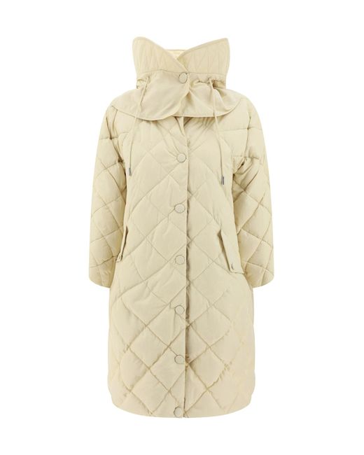 Ienki Ienki Cyclone Coat in Natural | Lyst UK