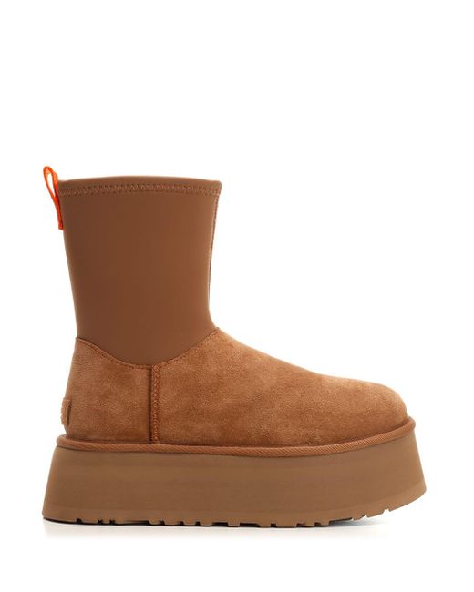 UGG Classic Dipper Boot in Brown | Lyst