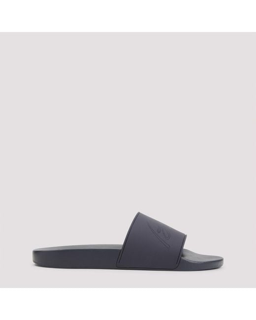 Brioni Pool Slide in Blue for Men | Lyst