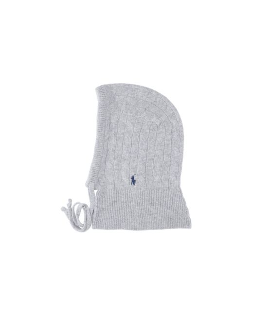 Ralph Lauren Balaclava Logo in Gray | Lyst