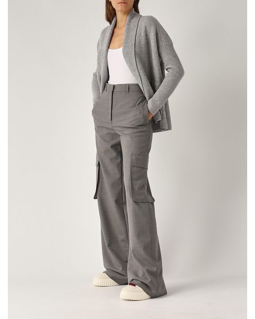 Max Mara Arena Jacket in Grey | Lyst UK