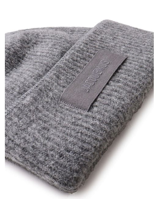 Jacquemus Le Bonnet Beanie in Grey for Men | Lyst UK