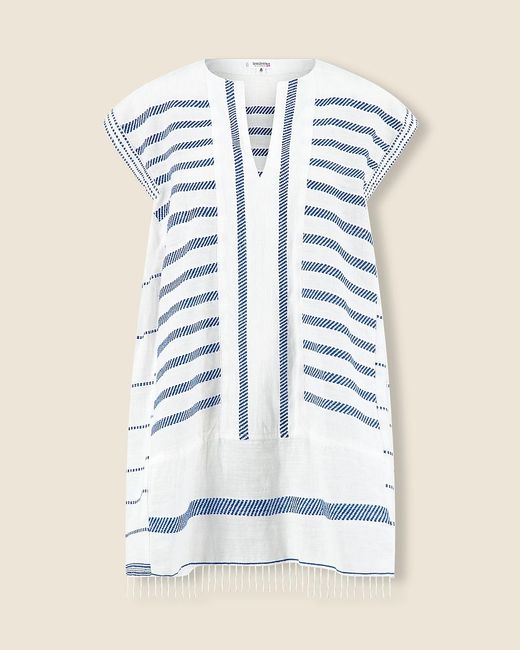 J.Crew Lemlem Elina Caftan in Blue | Lyst