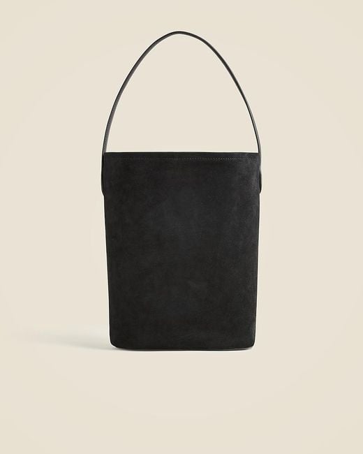 J.Crew Berkeley Bucket Bag in Black | Lyst