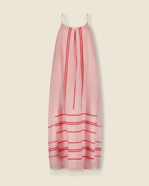 J.Crew Lemlem Nia Slip Dress in Pink | Lyst