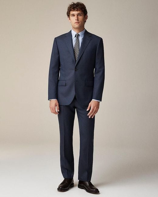 J.Crew Crosby Classic-Fit Suit Jacket in Blue for Men | Lyst